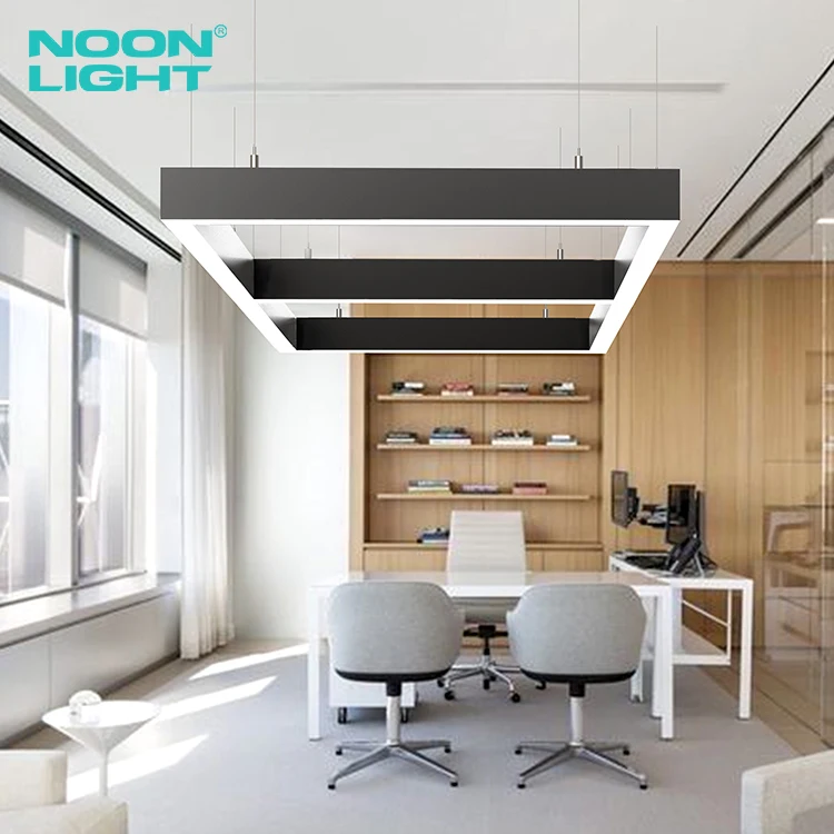 Noonlight Dimmable Office Lighting Fixture Office Led Pendant Linear ...