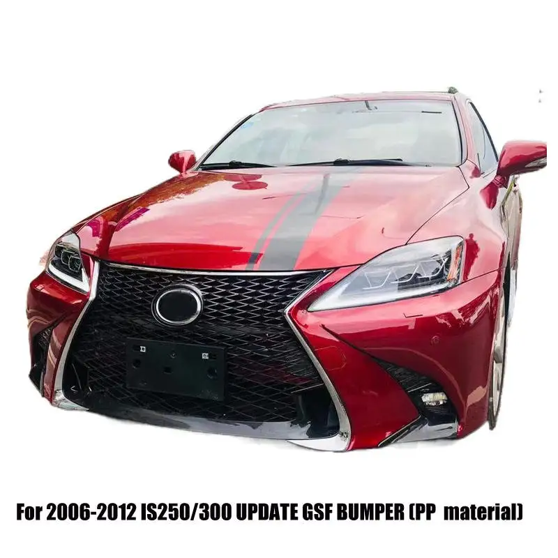 Body Kit Lip Front Bumper Grille For Lexus Is250 Is300 Is350 2006-2012 ...