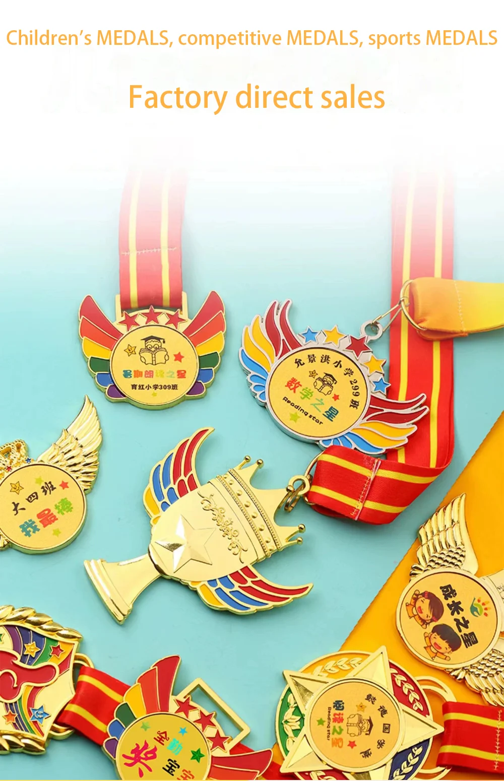 Luxury Running Medals Mathematics Medal Badge Cheap Custom High Quality ...