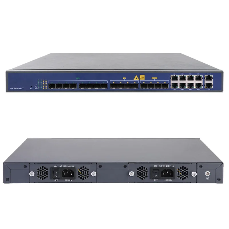 Hot Selling Ftth Gpon/epon 10g Fiber Optical Line Terminals Equipment 4 ...