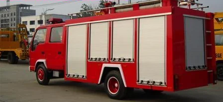 Aluminium Manual System Fire Truck Roll Shutter - Fireproof