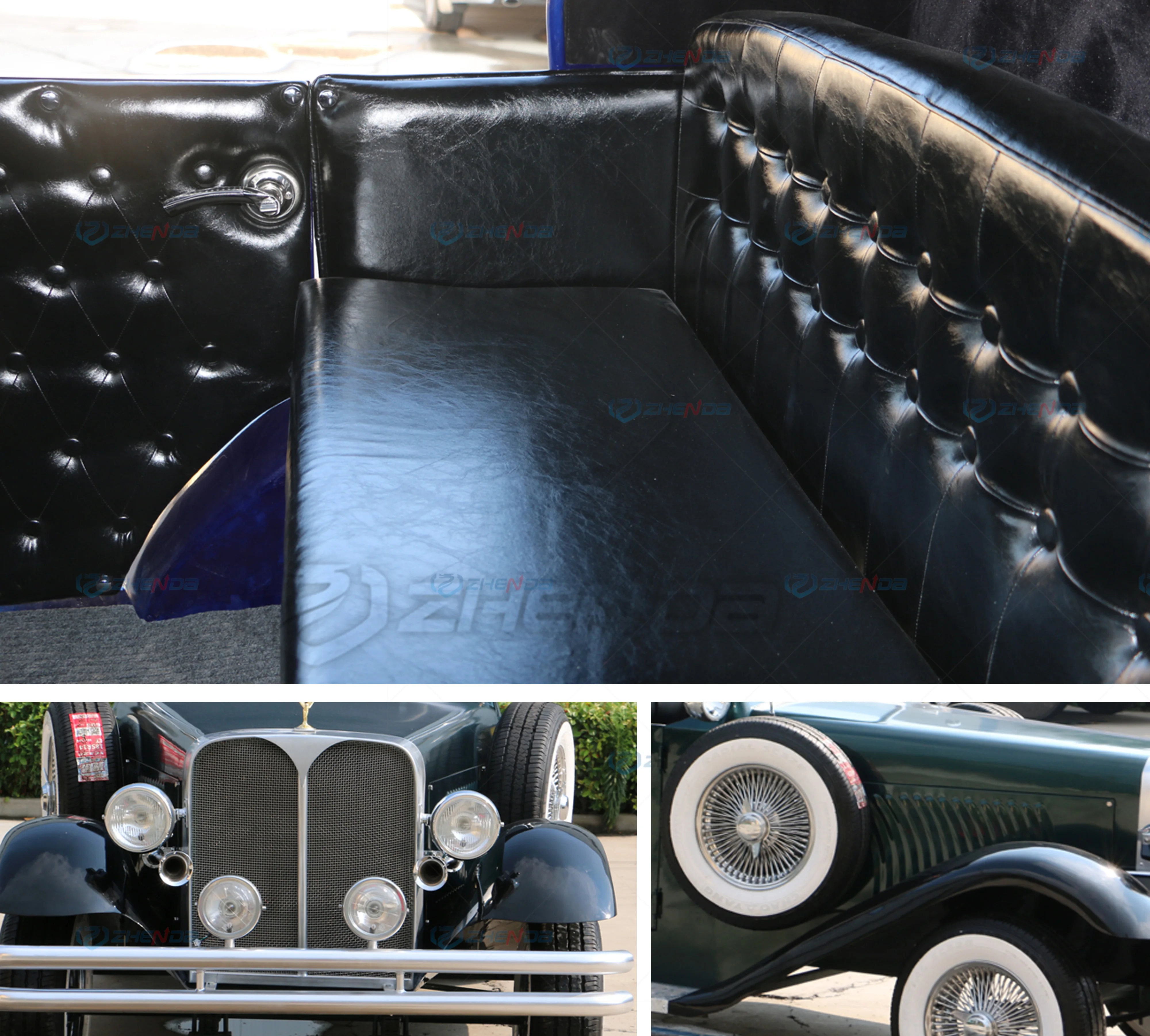 2025 Zhenda Electric Vintage Car - High Performance & Style