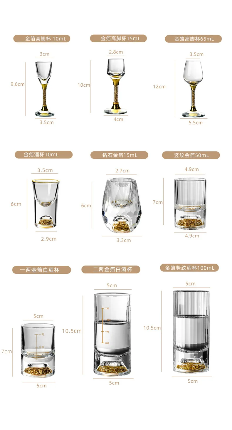Luxury Style Mountain Kallaite Design Handmade Gold Foiled Tiny Shot ...