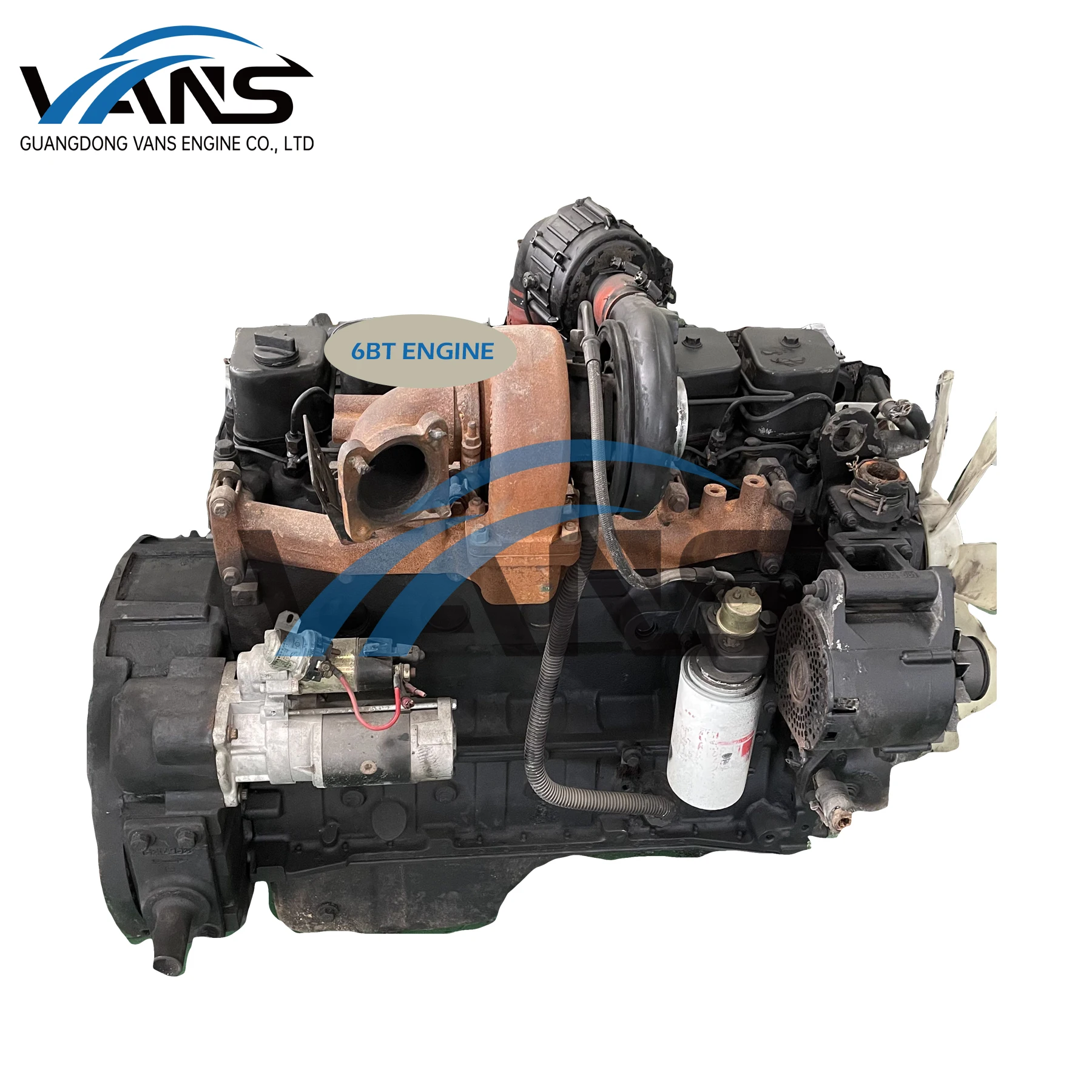 For Cummins 6bt Used Engines Big Pump 230hp Hot Sale Good Quality - Buy ...