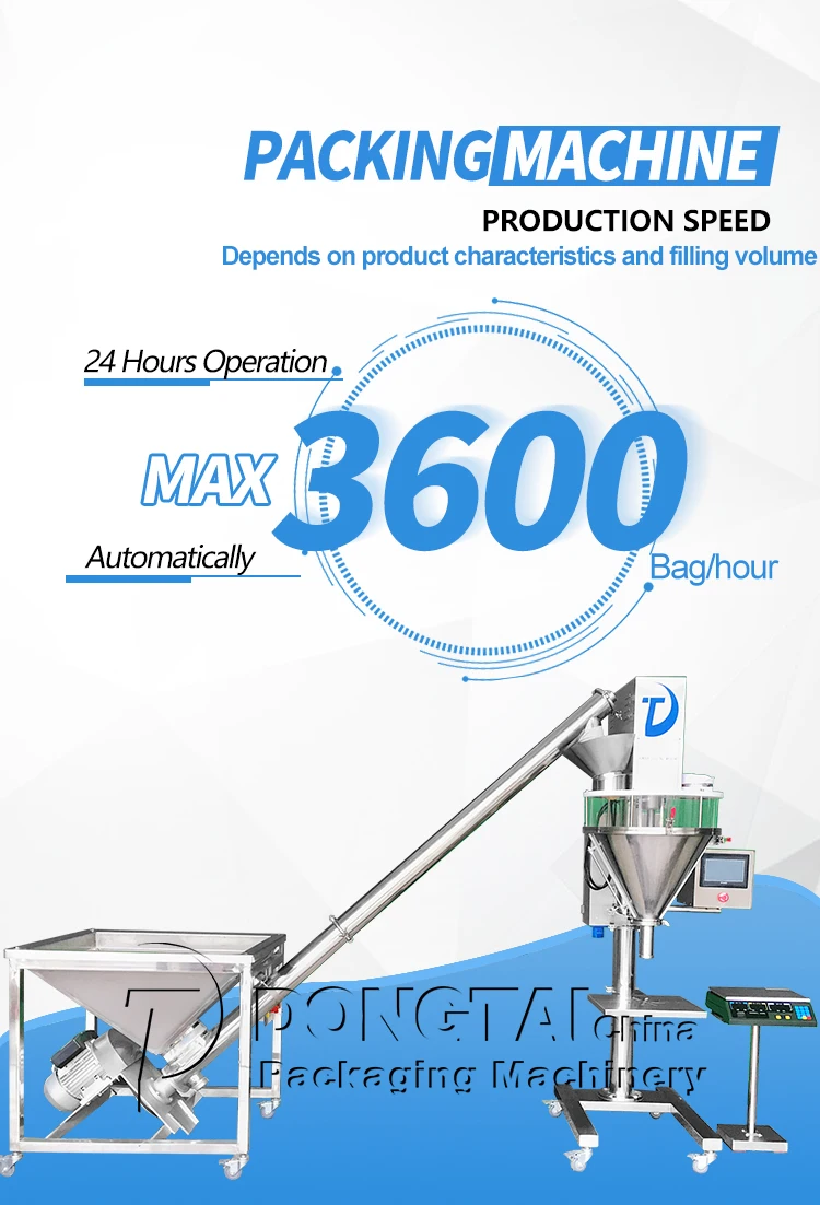 304 Fully Automatic Vertical Powder Packing Machine 1kg 2kg 5kg Bagging ...