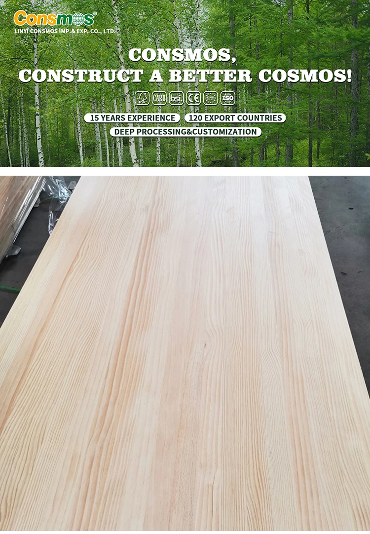 Wholesale AA Grade Radiata Pine Edge Glued Panels