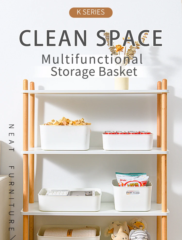 Multi-functional Home Plastic Storage Box Storage Basket for Small ...