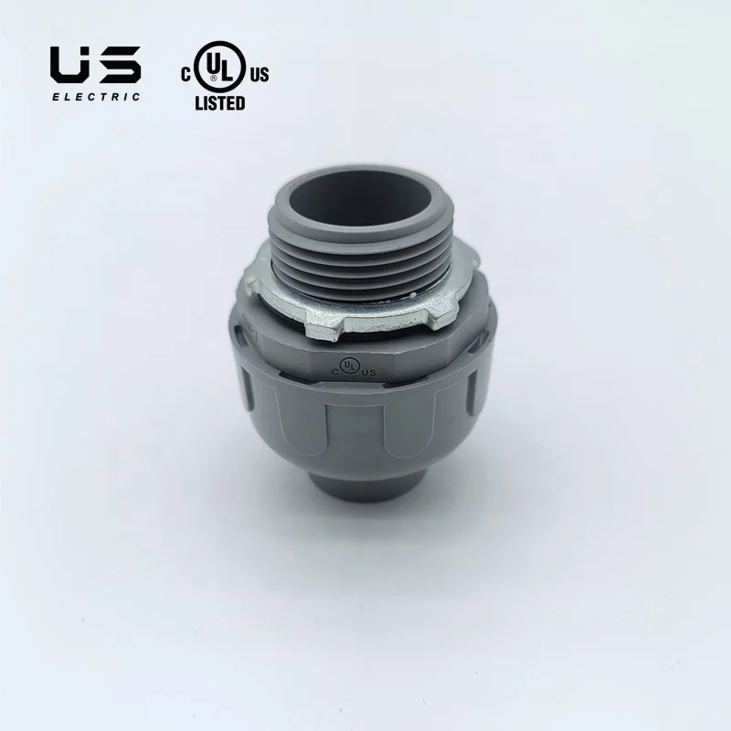 Waterproof PVC Liquid Tight Conduit Connectors Nylon Non-Metallic ...