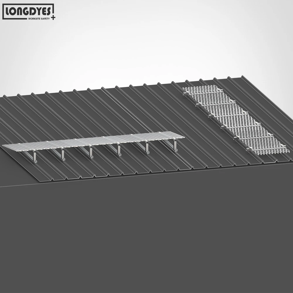 Lifeline System - Safe Standing Seam Metal Roof Walkways
