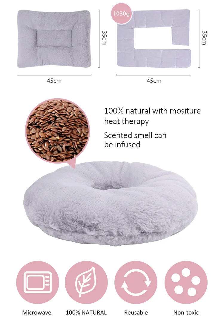 Seat Pillow Microwavable Heating Pillow Heated Cushion Plush Star Heat ...