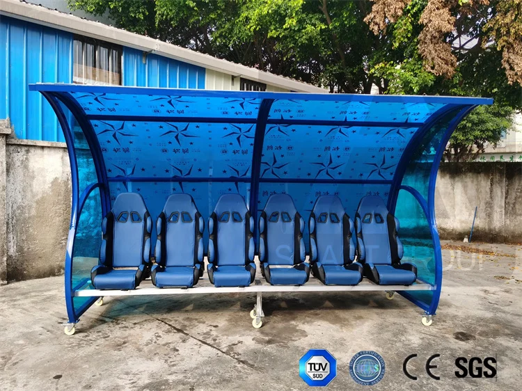 Aluminum Soccer Benches - Durable and Luxurious Seating