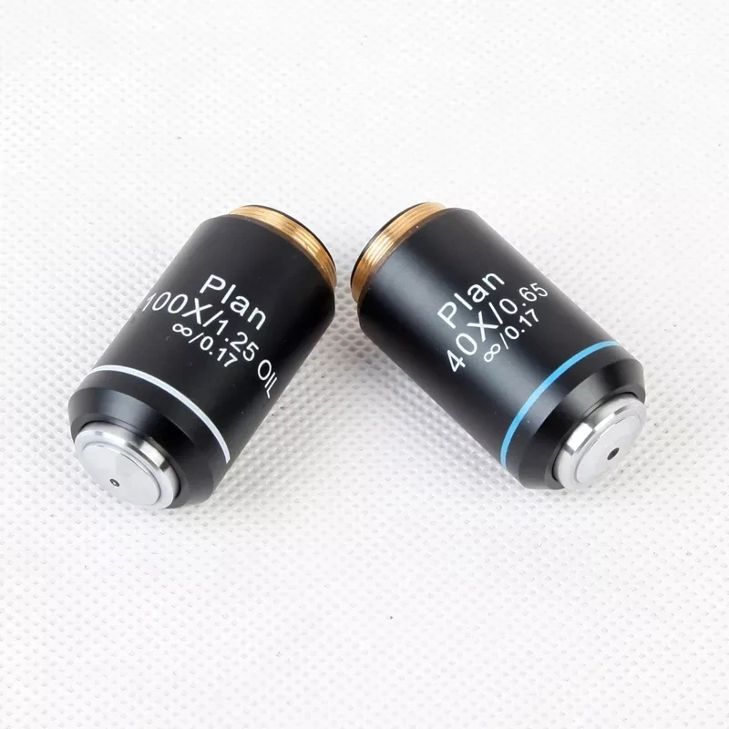 Long Working Distance Microscope Plan Objective Lens Microscope ...