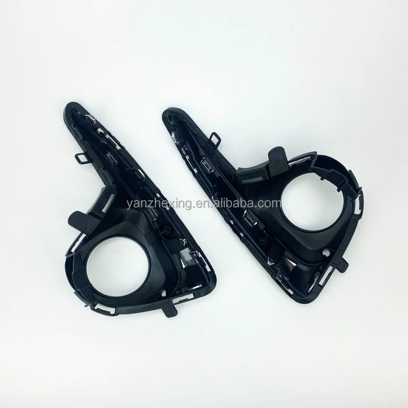 Car Front Bumper Fog Lamp Fog Light Cover Frame Lower Bumper Hole ...