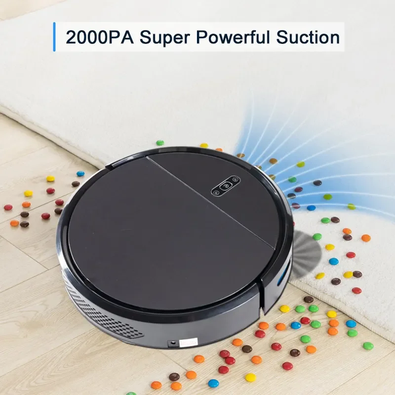 Glomarket Tuya Wifi Smart Cleaner Robot 2000Pa Suction Household Smart ...