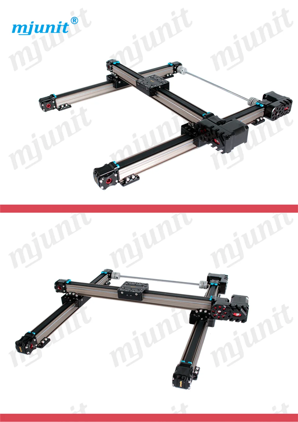 Mjunit30 Belt Drive Linear Position Table Stage XY Two Axis