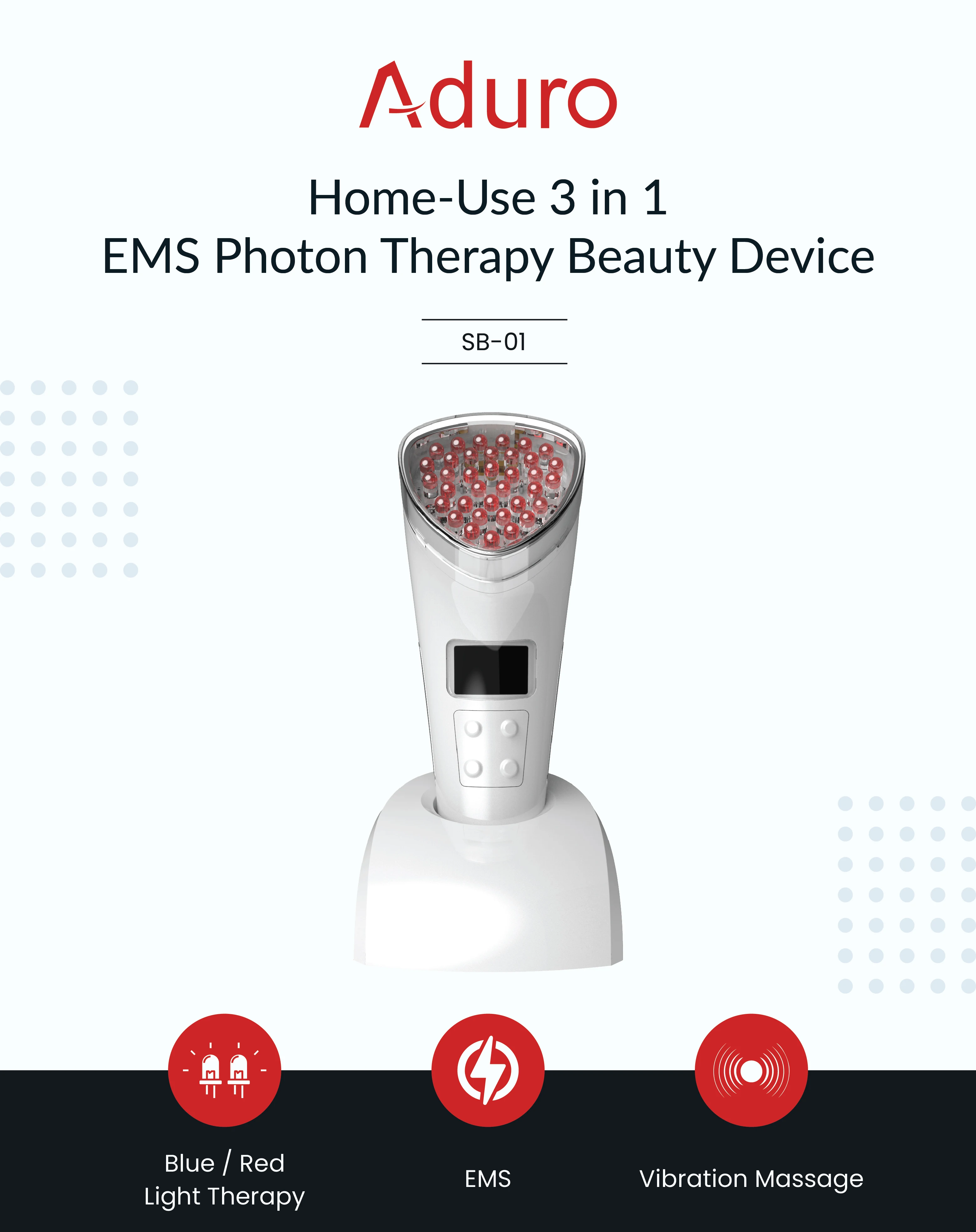 2023 Wholesale Home Use Beauty Equipment Light Therapy Led Handheld ...