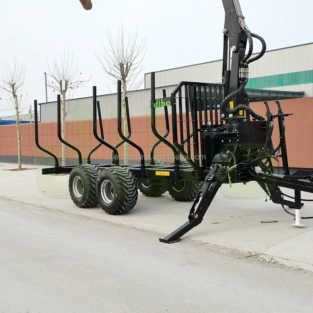 Log Grapple Timber Crane - Efficient Forestry Solutions
