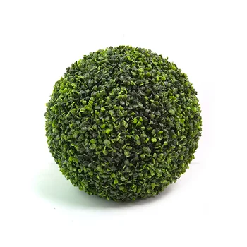 Artificial Plant Topiary Ball Low Maintenance Eco-friendly Grass Ball ...