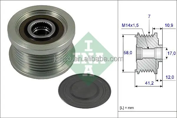 Original Car Alternator Pulley For Toyota Auris E15 Avensis Corolla ...