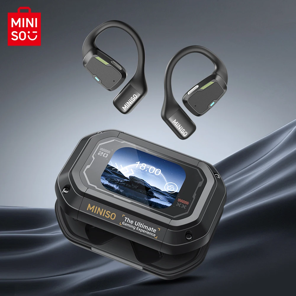 MINISO M98 Bluetooth Headset - Hifi Sound & AI Translations