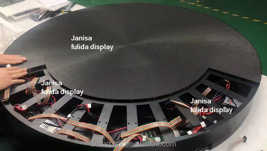 Interactive LED Time Tunnel - Flexible HD Display Technology