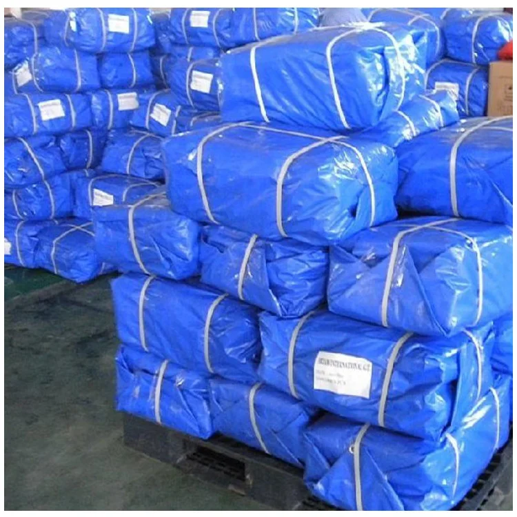 Pe Coated Canvas Tarpaulin With Black Bands/lines Pe Tarpaulin 4x6m ...