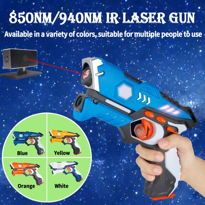 Electric Infrared Light Blaster Laser Battle Interaction Gun Game ...