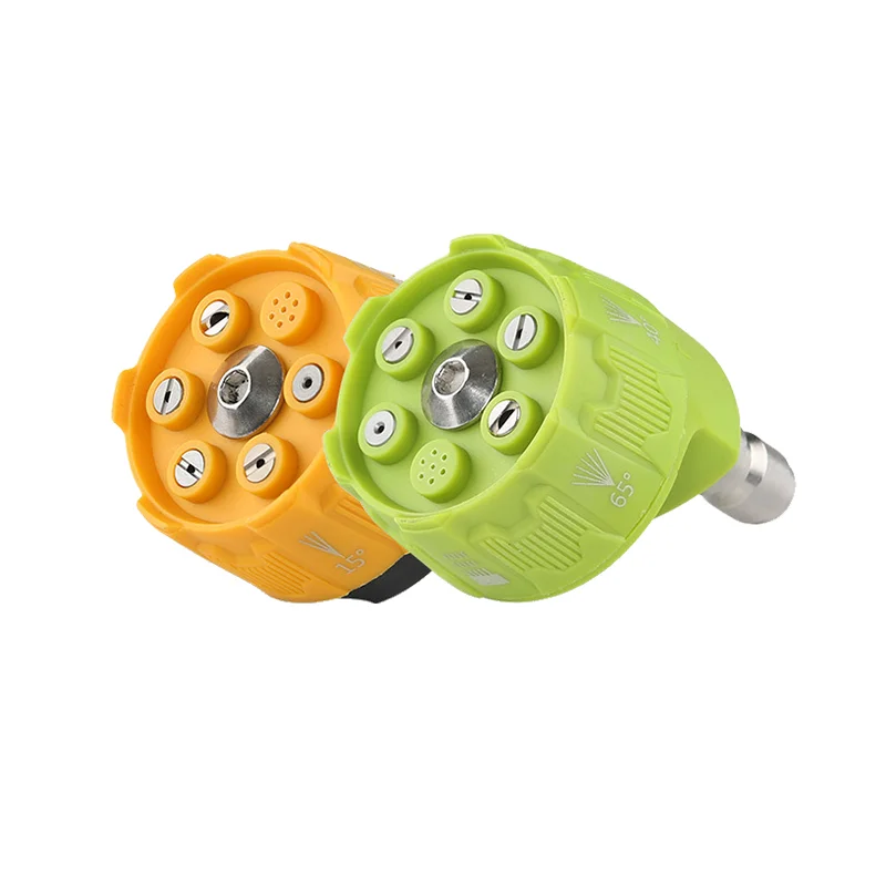 6 In 1 1500 PSI High Pressure Spray Nozzle Quick Connector Washer ...