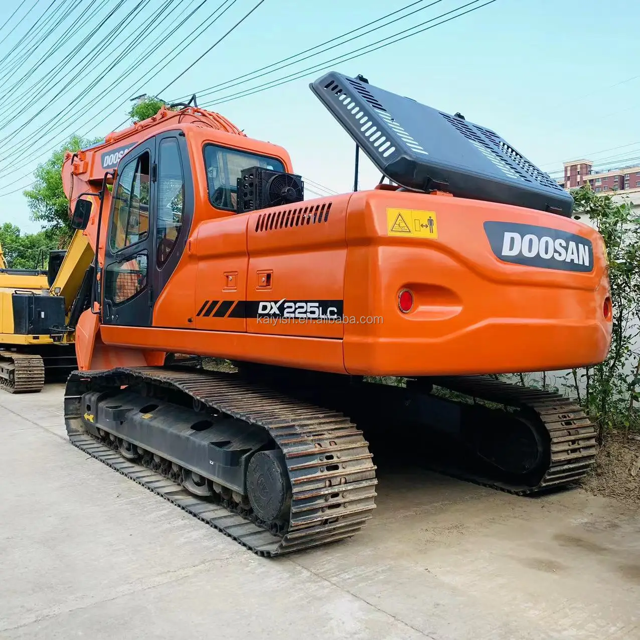 Used Doosan DX225LC DX225LC-9 DX225 Crawler Excavator Doosan Excavator ...