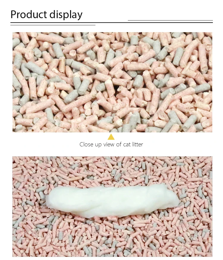 Chinese Cat Litter Suppliers Oem/odm Clumping Clean Bulk Flushable Tofu ...