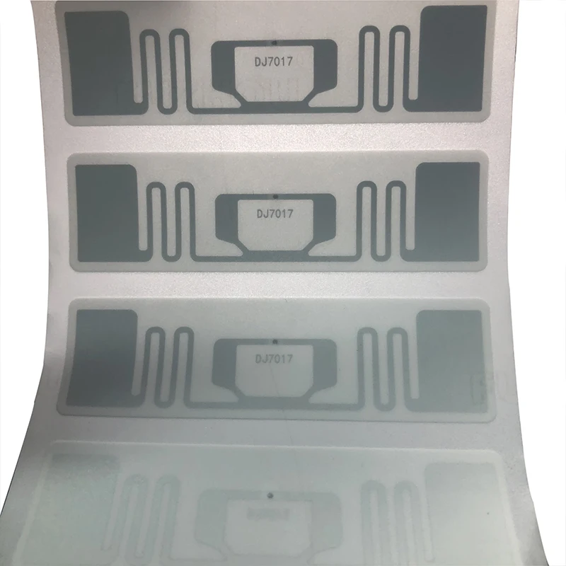 Long Read Range Custom Uhf Rfid Chip Self Adhesive Sticker Tag With ...