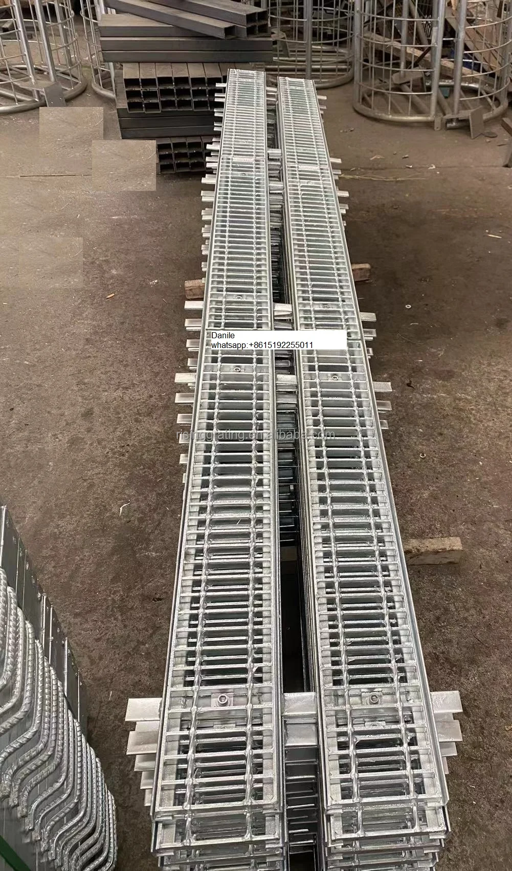 Storm Trench Sump Pit Scupper Drain Steel Grating Cover