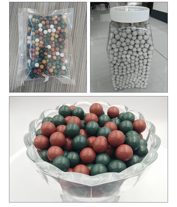 9mm Mulit Color Slingshot Mud Balls Outdoor Shooting Balls - Buy ...