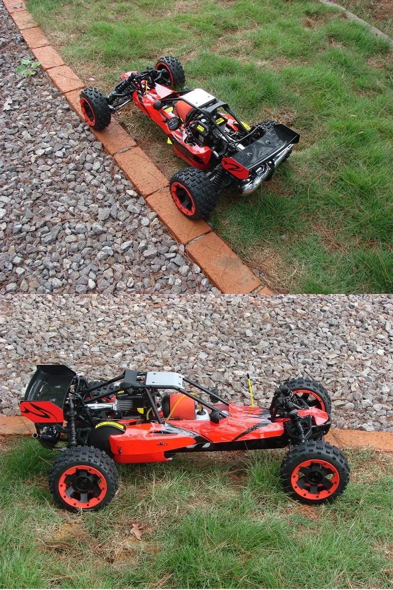 Rofun Baha 5B Rovan Baja RC Petrol Car 1/5 Scale, 80km/h Top Speed ...