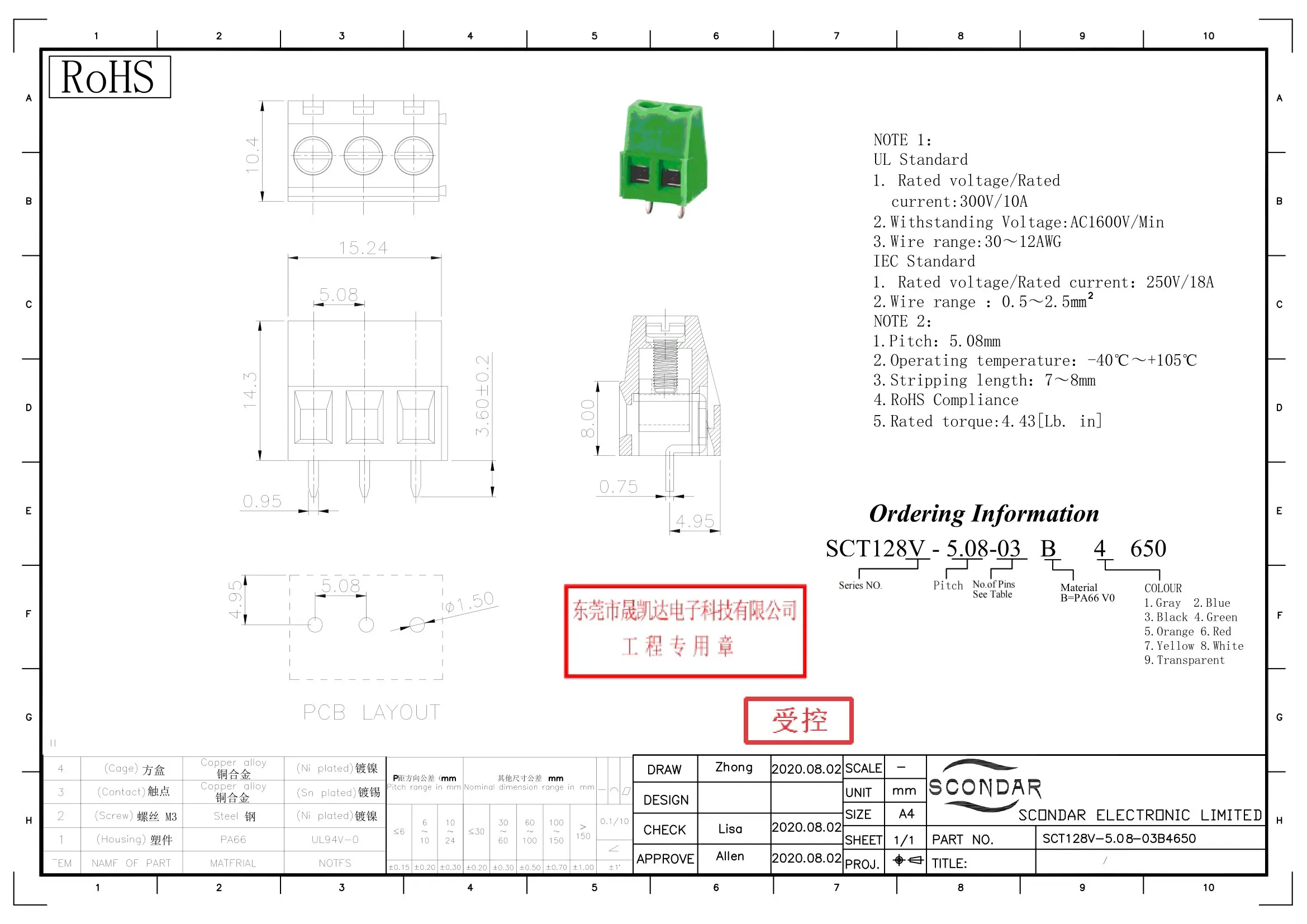 Arduino Mega Screw Terminal Breadboard High Current Mount Block Pcb Terminal Block 254 Mm Buy 