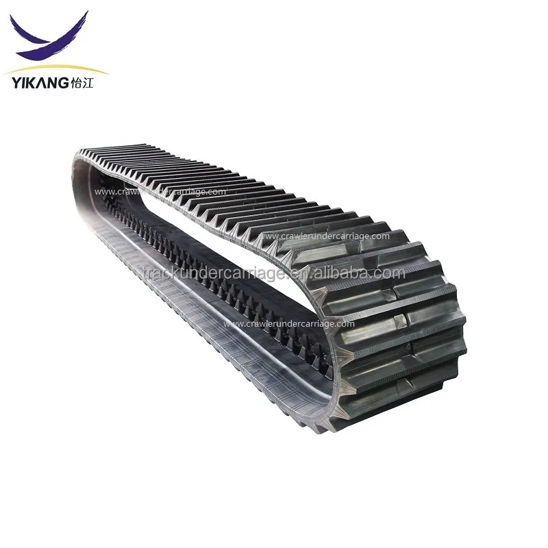 High quality MST Series Rubber Track for Morooka Series Undercarriage ...