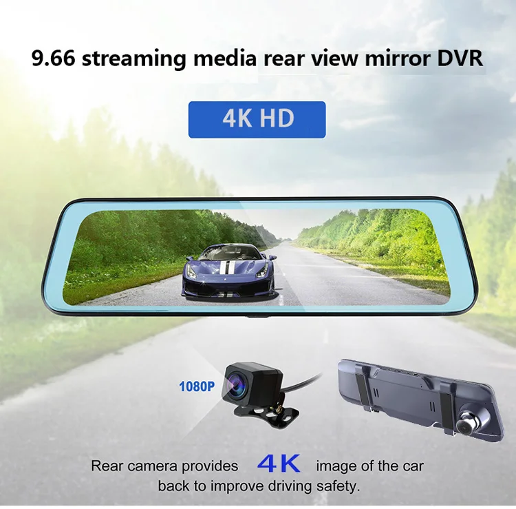 3 Channel Dash Cam - HD 1080P Front, Rear, and Inside