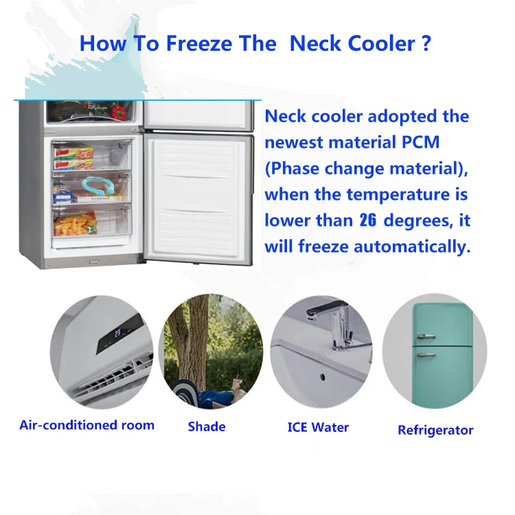 Tenking TPU+PCM Neck Ring Cooler Wrap Tube-Anti-Heat & Heatstroke ...
