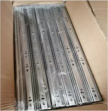 Hoone Width 3 Fold Track Full Extension Ball Bearing Telescopic Mepla ...