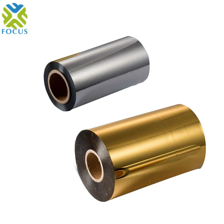 High Quality CPP BOPP PET PE Metallized Film Vaccum Aluminized Films ...