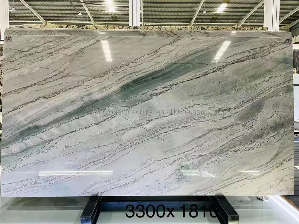 Brazilian Arabescato Corchia Quartzite for Luxury Countertops
