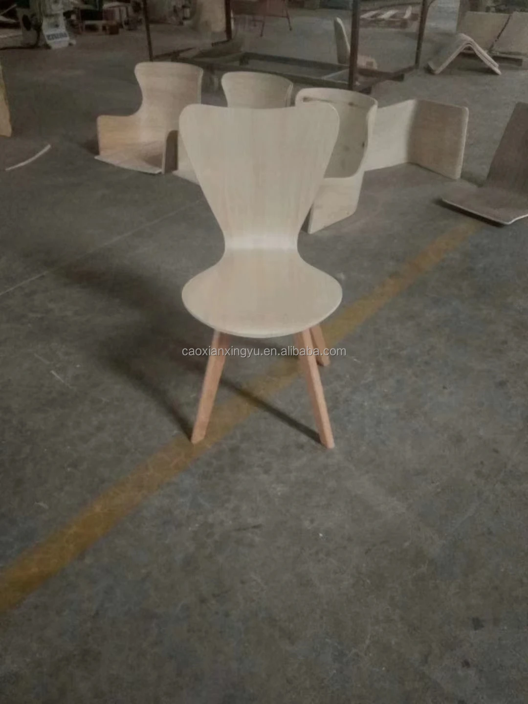 Curved Plywood Chair Leg Parts - Flexible & Stylish Solutions
