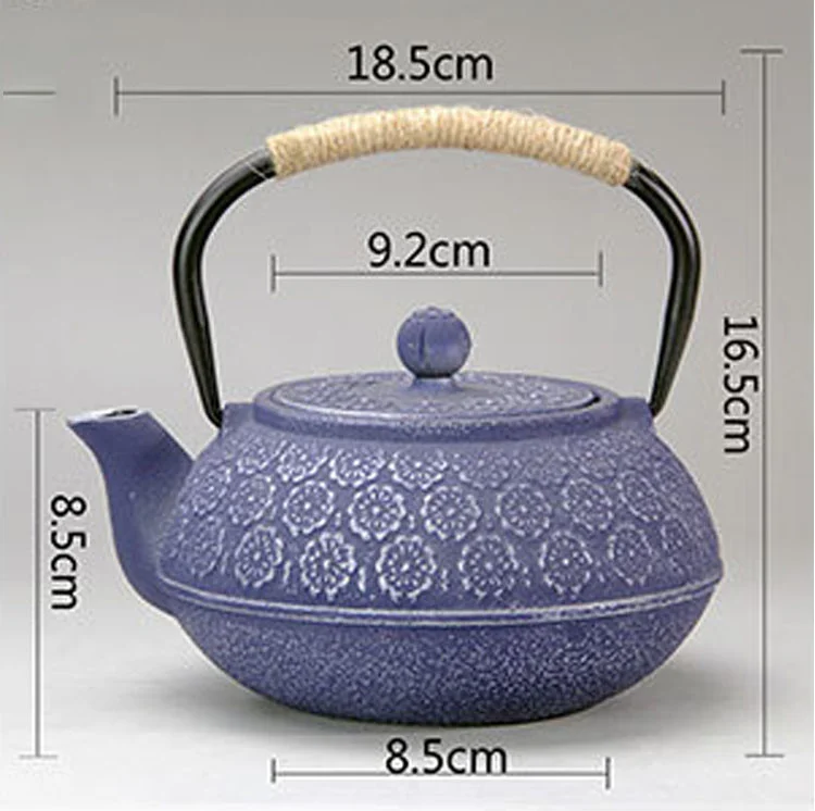 Personalized Black Teaware Japanese Tetsubin Tea Kettle Traditional ...