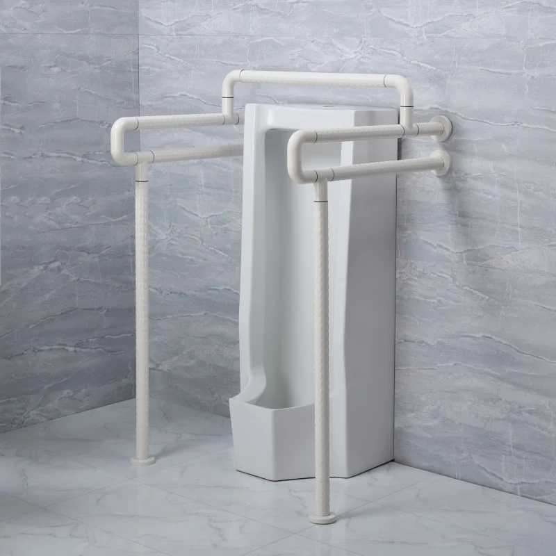 Wc Armrest Grab Rail Urinal Bucket Handrail Elderly Disabled Safety Abs ...