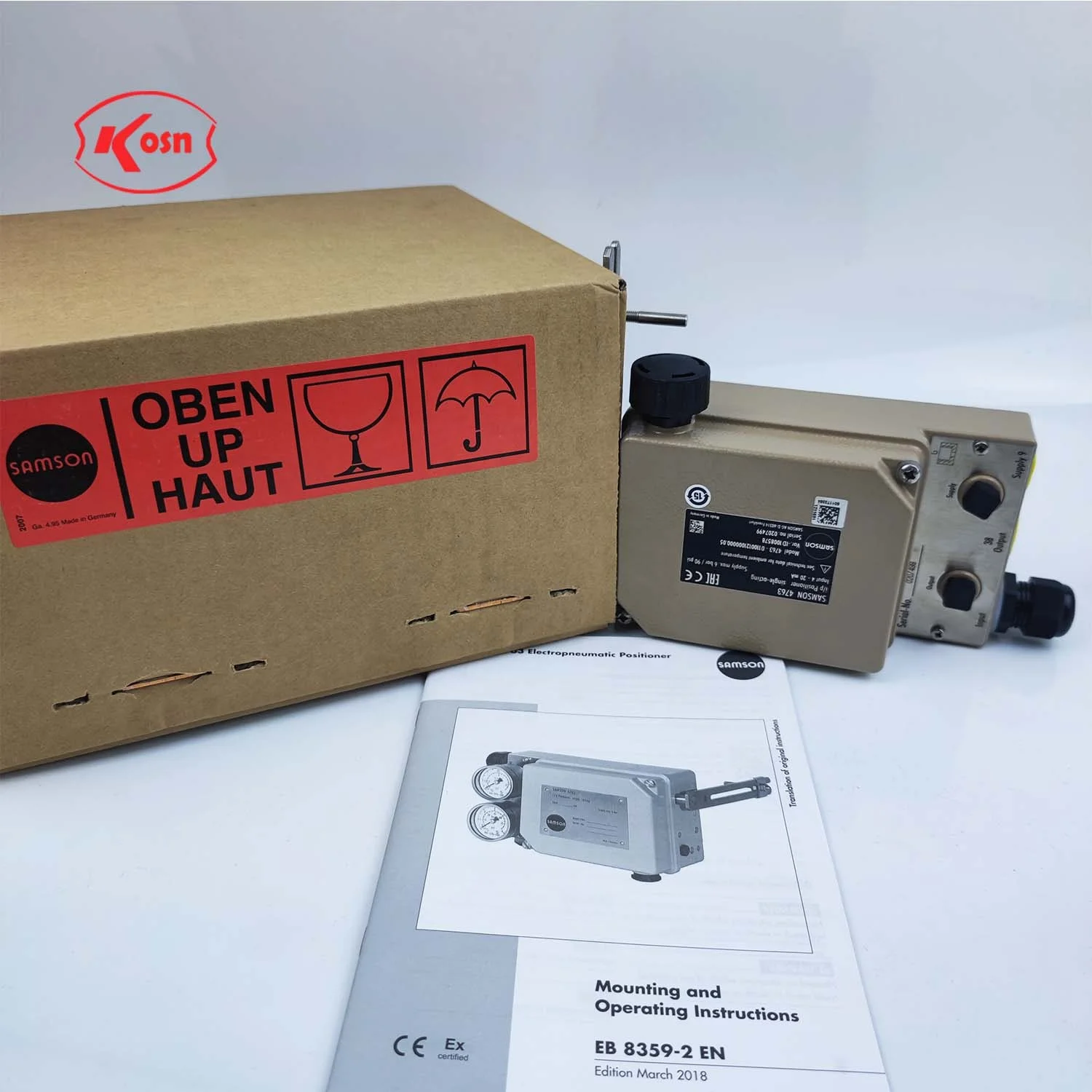 Samson 4763 Electric Valve Positioner Pneumatic Original Brand - Buy ...