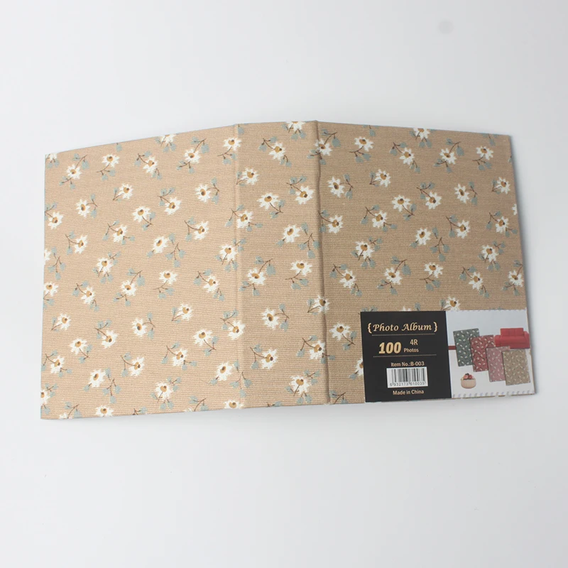 Custom Printed 4x6 Self-Mount Photo Cloth Book Album Paper Material for ...