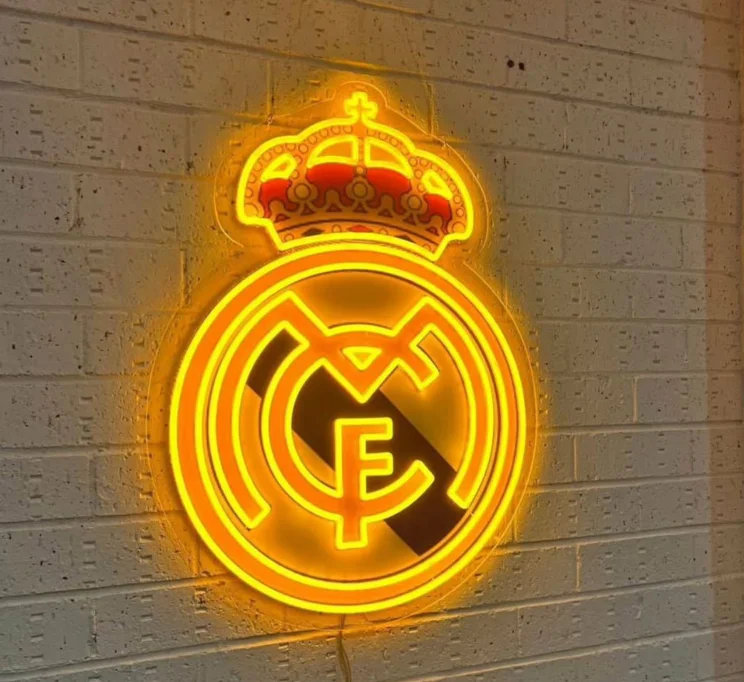 FC Barcelona Neon Sign - Custom LED Football Team Art