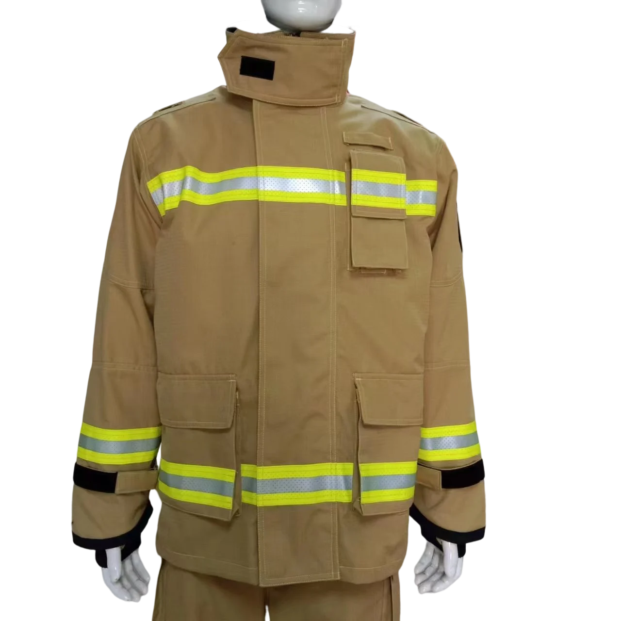 Fireman Uniform Firefighting Protective Safety Clothes Firefighter ...