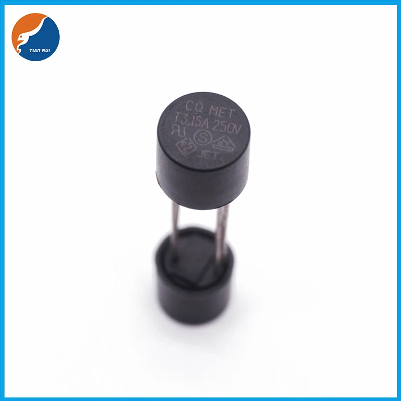 Pcb Mount 50ma To 10a Round Body 372 Series Radial Lead Through Hole Fuses Thermoplastic Time ...