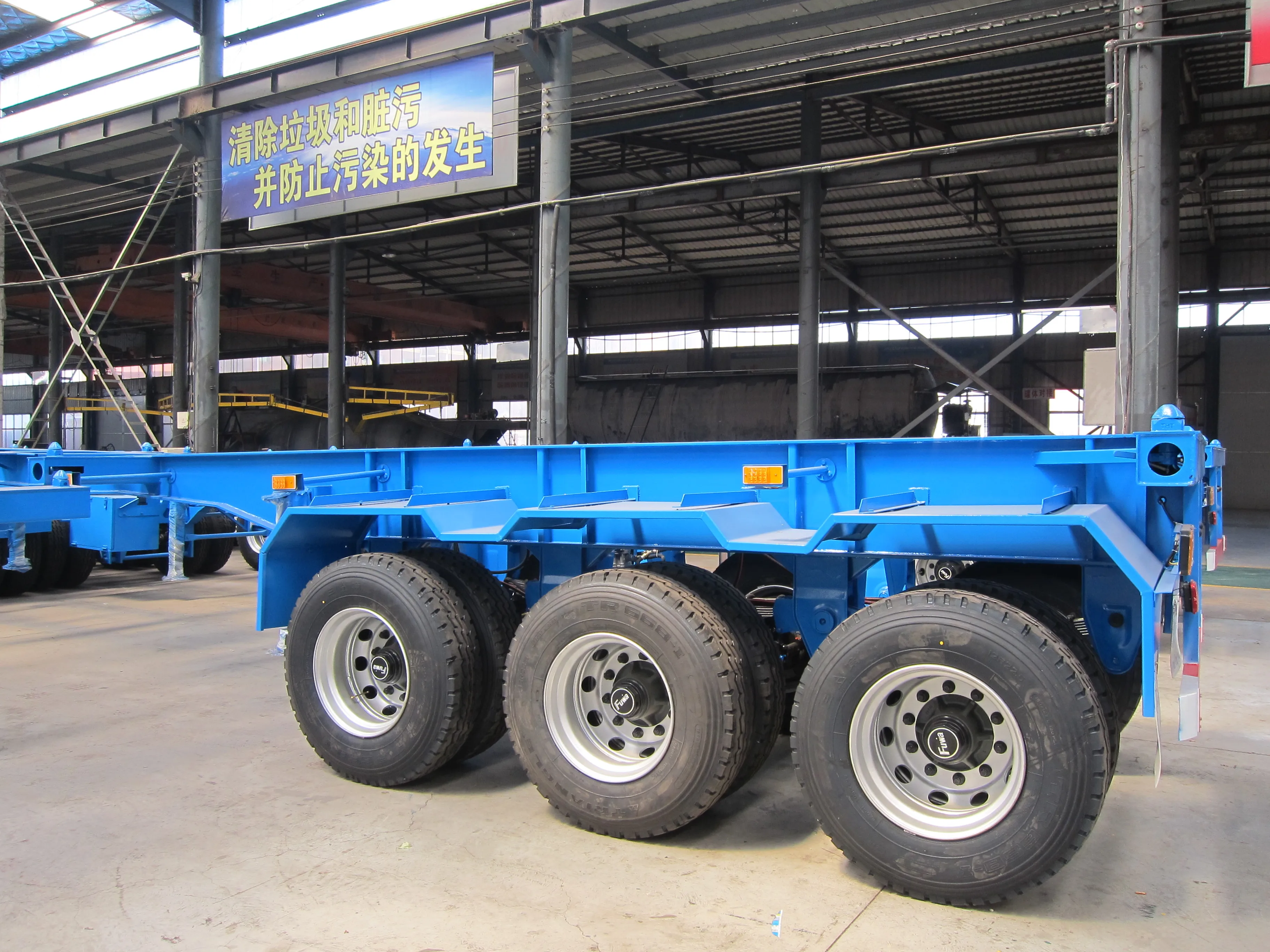 40ft Skeletal Tandem Interlink Semi Trailer - 6 Axles